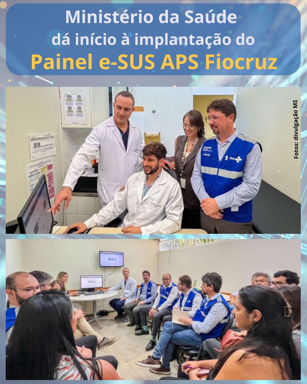 Unidade Básica de Saúde (UBS) do Distrito Federal implementa painel e-SUS APS Fiocruz | Campus ...